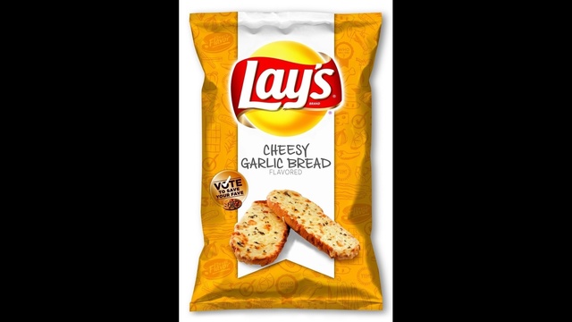Lays Cheesy Garlic Bread