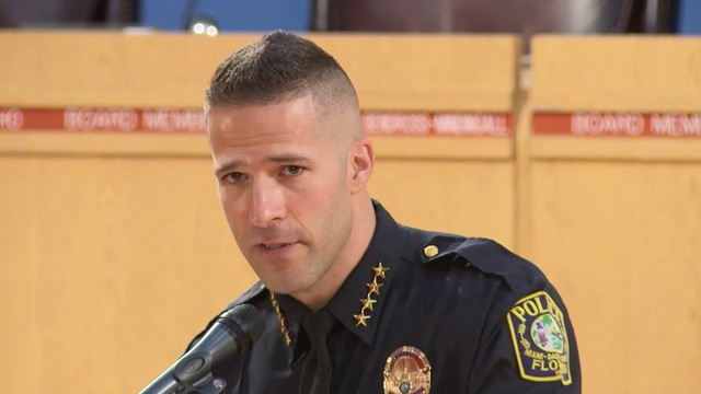 Miami Dade Schools Police Chief Huber Sworn In As Fort Smith Public