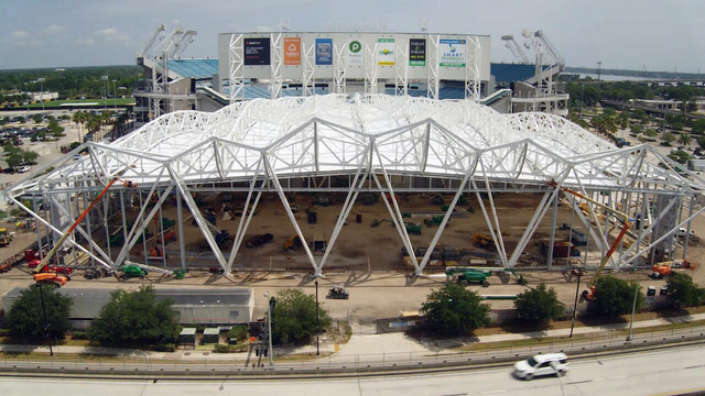Will the new stadium roof match the renderings? Or will this be Daily's ...