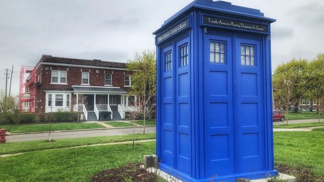 Uniquely Detroit: Story behind the TARDIS in Woodbridge