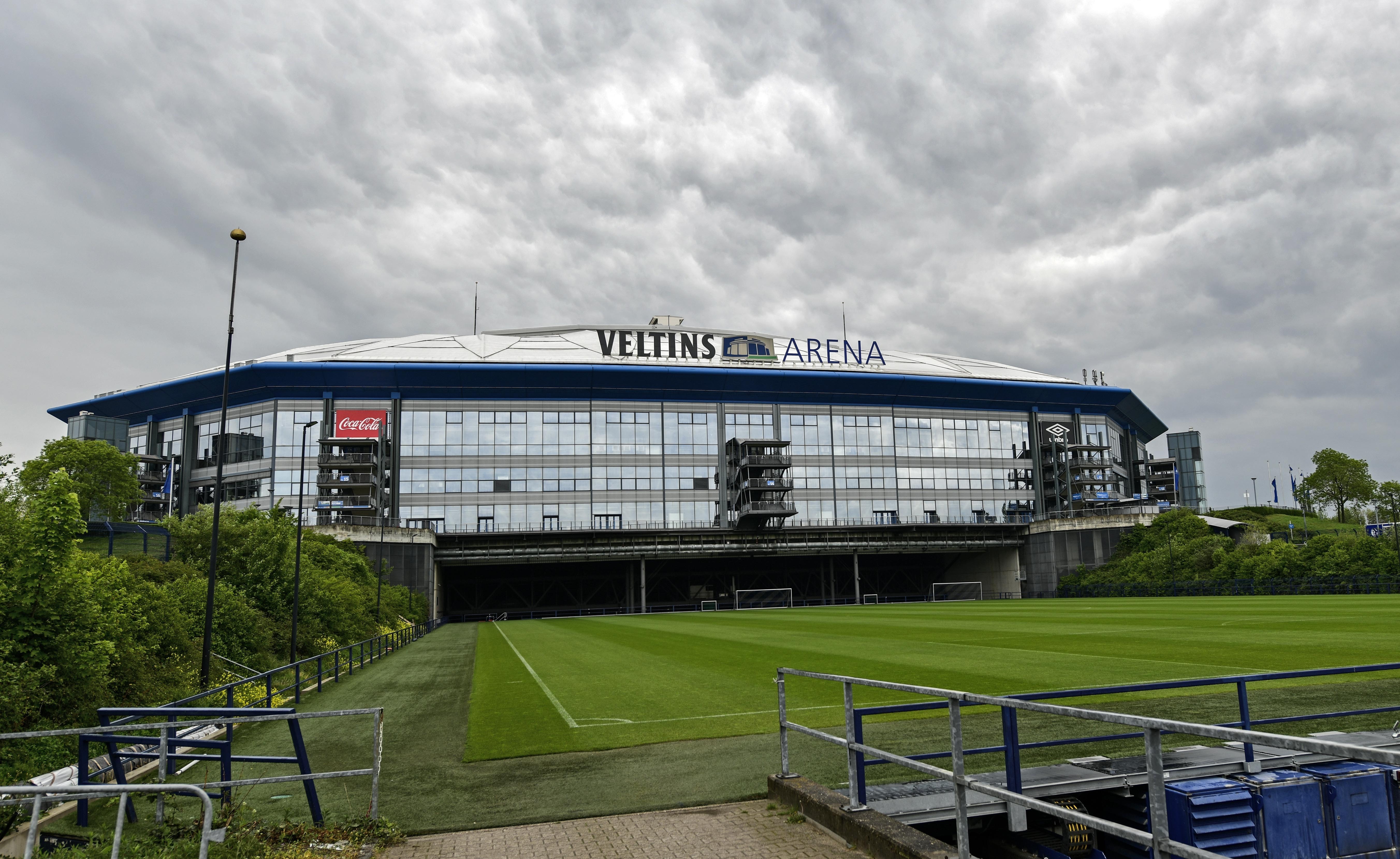 Soccer Stadium Outside View